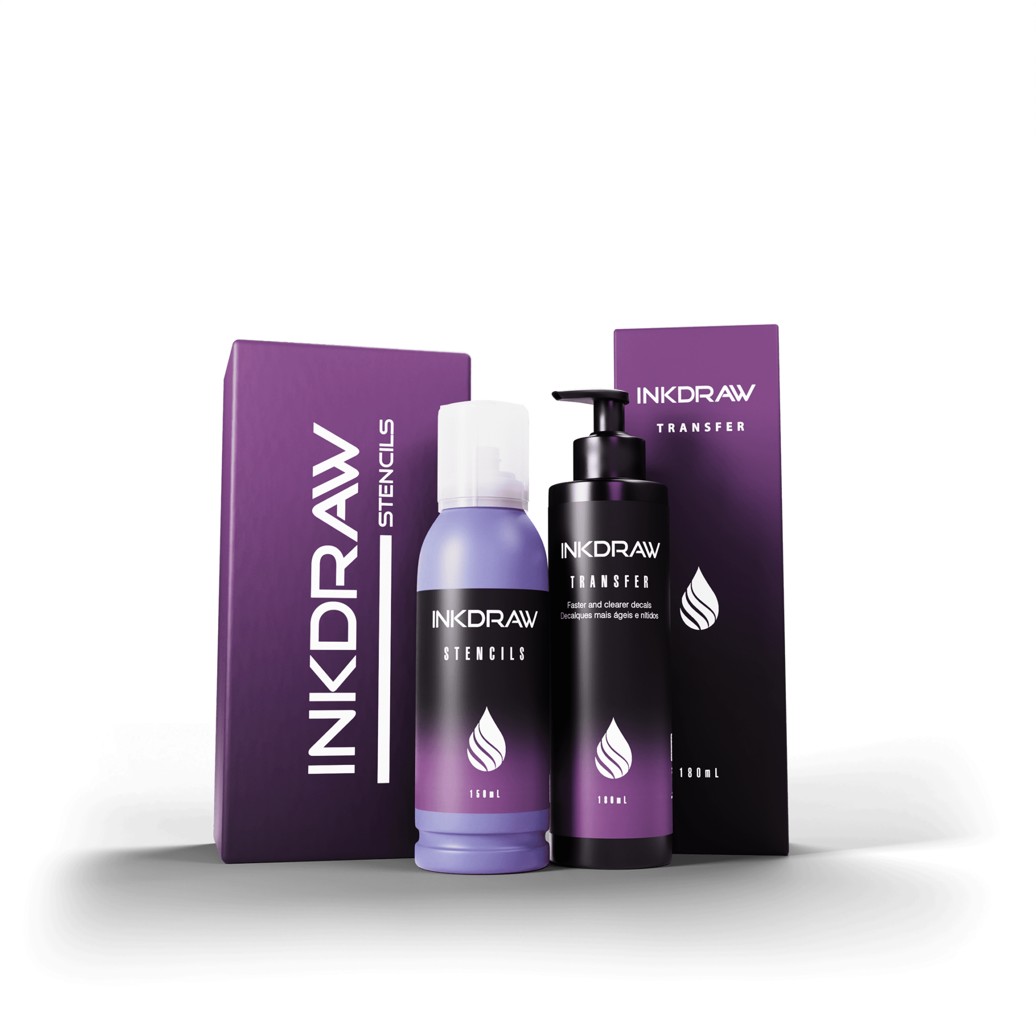 Kit INKDRAW Stencils + INKDRAW Transfer – Inkdraw Stencils